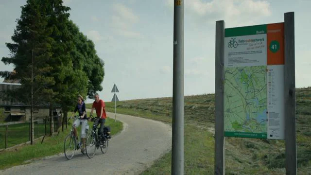 Easy biking on the Dutch cycle junction network
