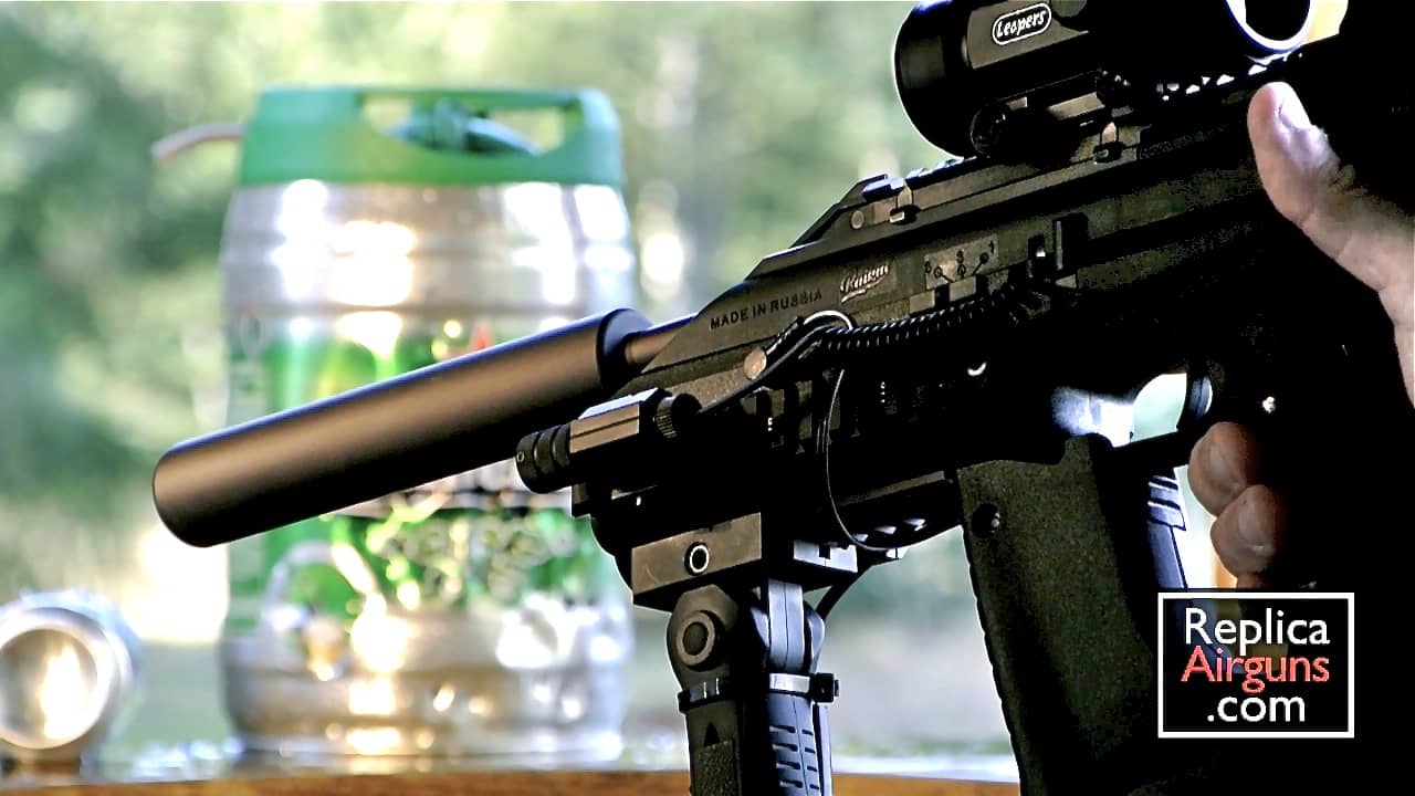 Baikal Drozd Blackbird IZH MP-661K BB Machine Gun Field Test on Vimeo