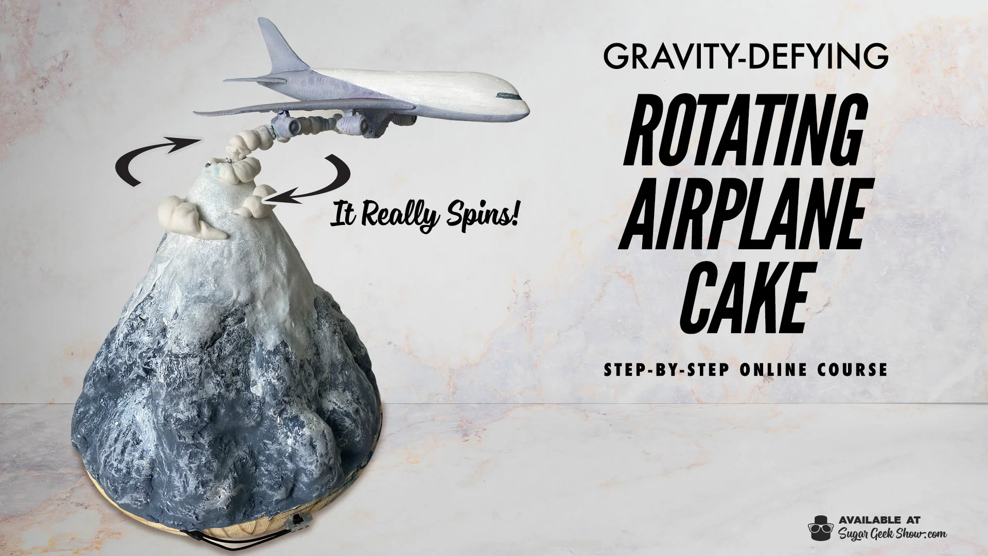 Watch Rotating Airplane Cake Tutorial Online | Vimeo On Demand on Vimeo