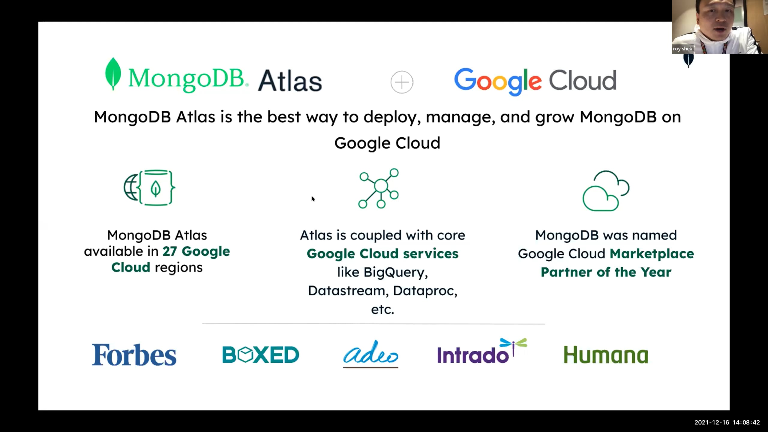 在 Google Cloud 上使用 MongoDB Atlas eWorkshop TW on Vimeo