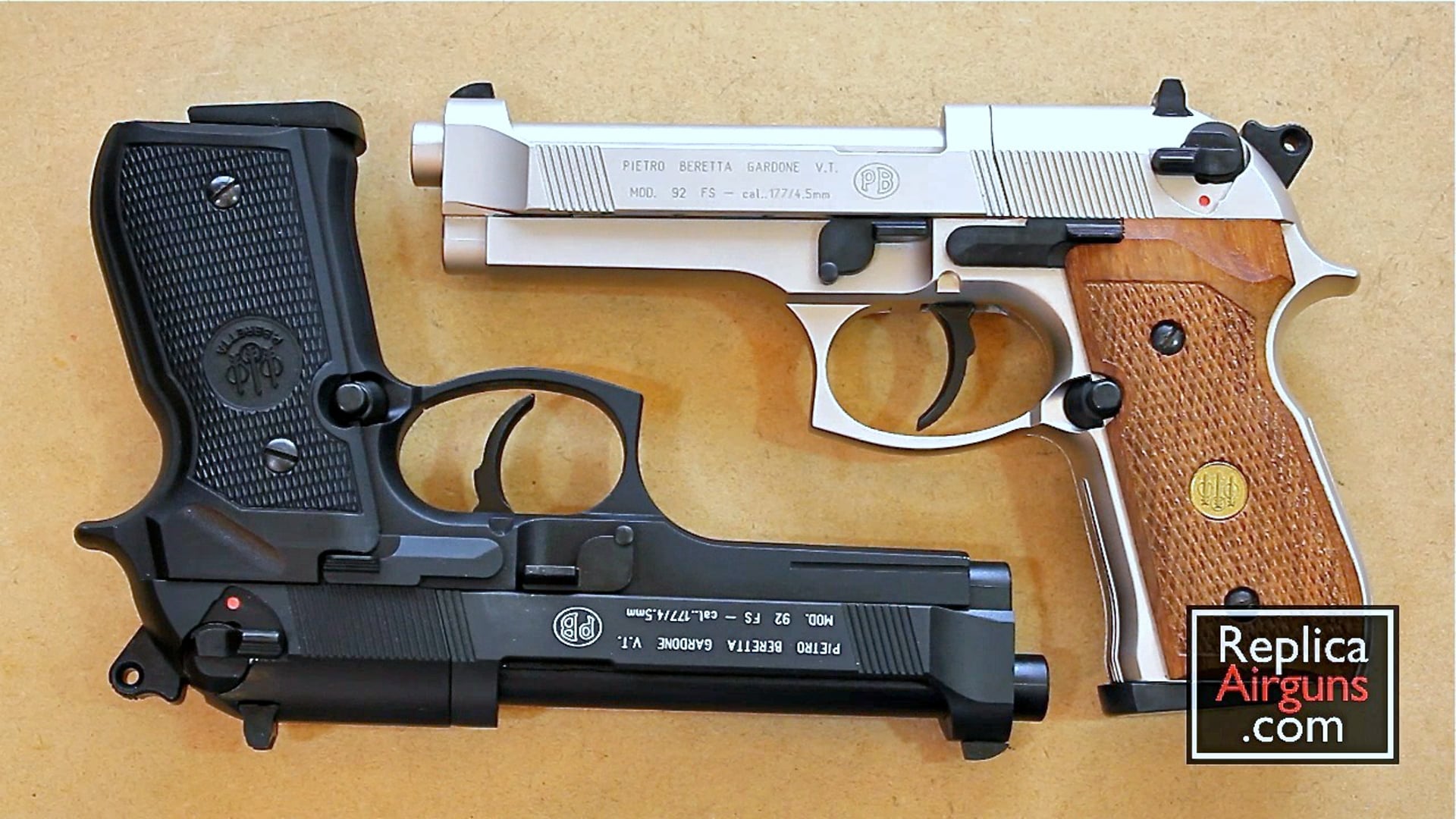 Umarex Beretta M92 FS CO2 NBB Pellet Gun | ReplicaAirguns.ca