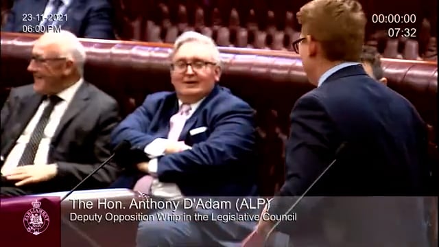 Inaugural speech of the Hon. Peter Poulos in the Legislative Council ...