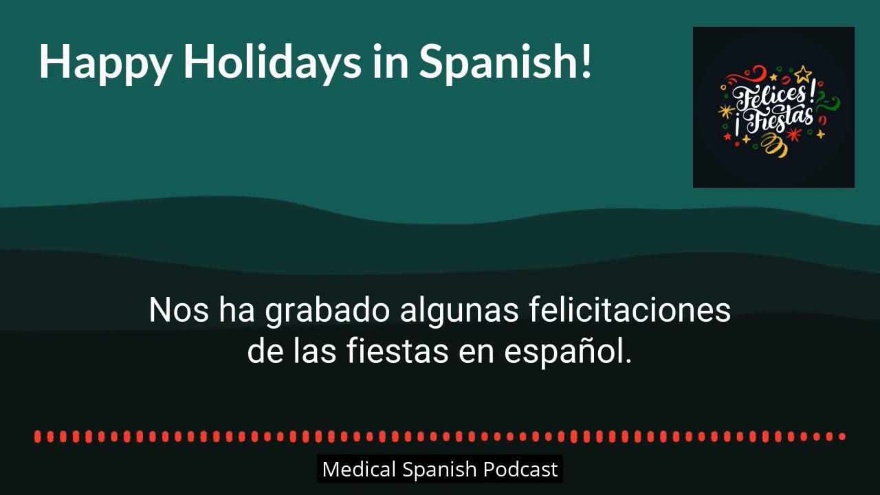 Happy Holidays in Spanish on Vimeo