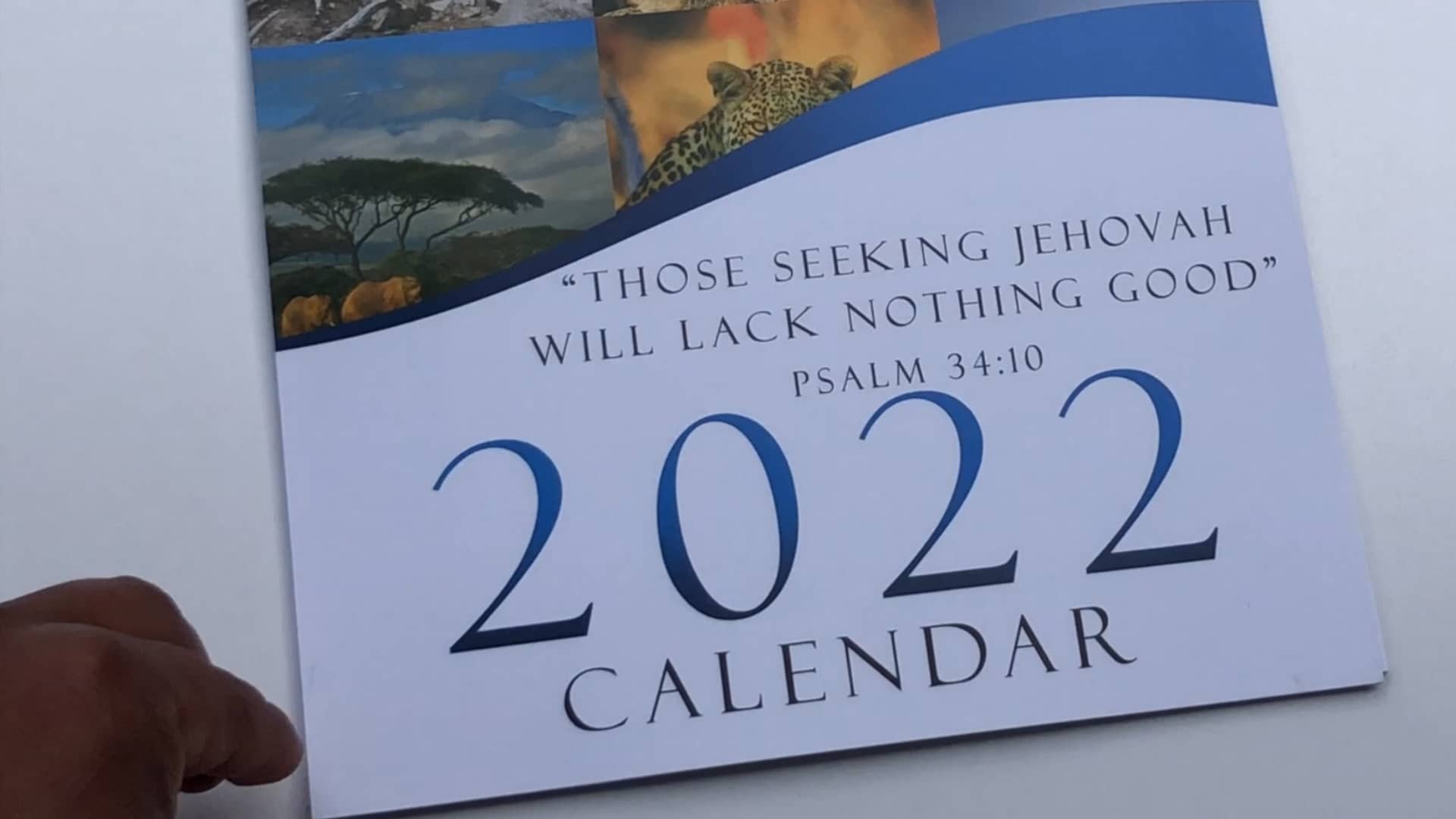 2022 Wall Calendars for Jehovah’s Witnesses with Bible reading on Vimeo