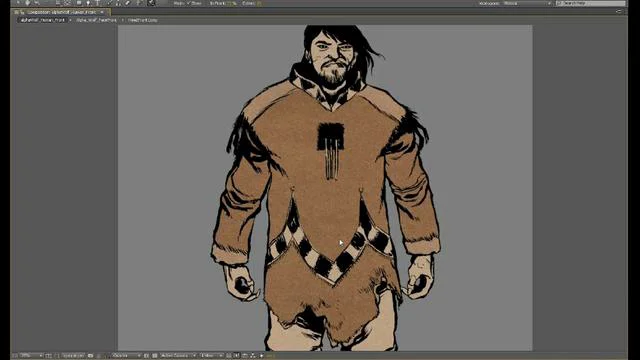 Rigging Multi-Layered Characters in After Effects - PART III. Bringing It All Together Animating ...