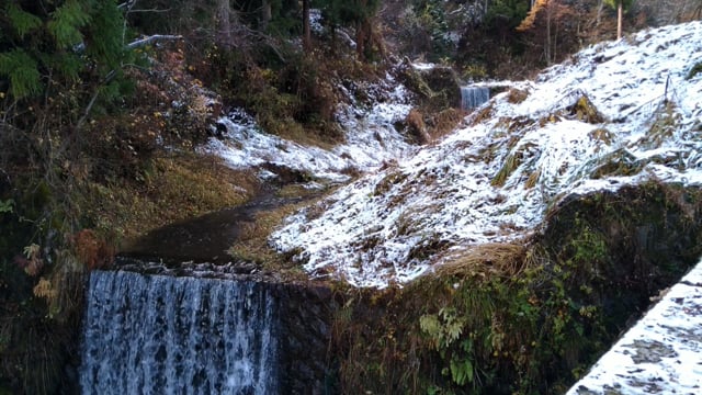 Waterfall, Winter, Snow. Free Stock Video - Pixabay