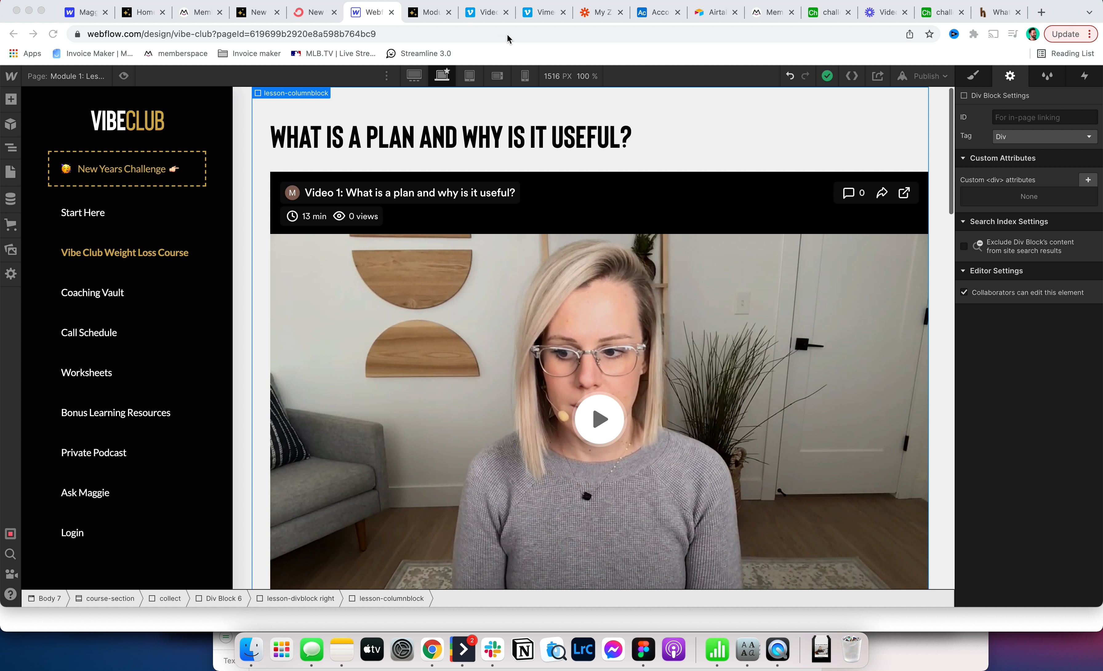 video link error on Vimeo