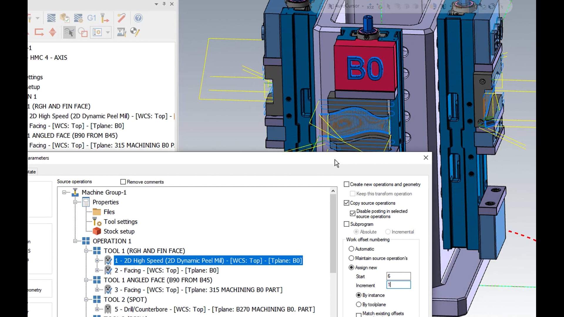 Mastercam 2023 Library - Toolpath Transform part 5 - Tombstone layout Mastercam 2023 Library - Toolpath Transform part 5 - Tombstone layout