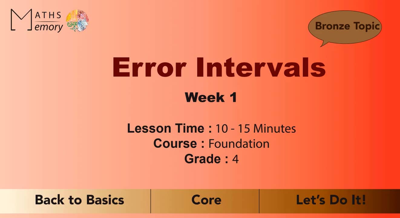 Error Intervals Maths GCSE Revision ( Video 2 ) on Vimeo