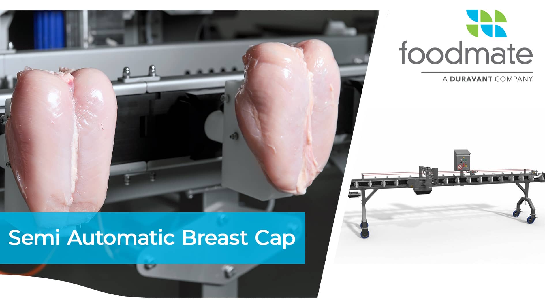 Semi-automatic Breast Cap Deboner | Foodmate on Vimeo