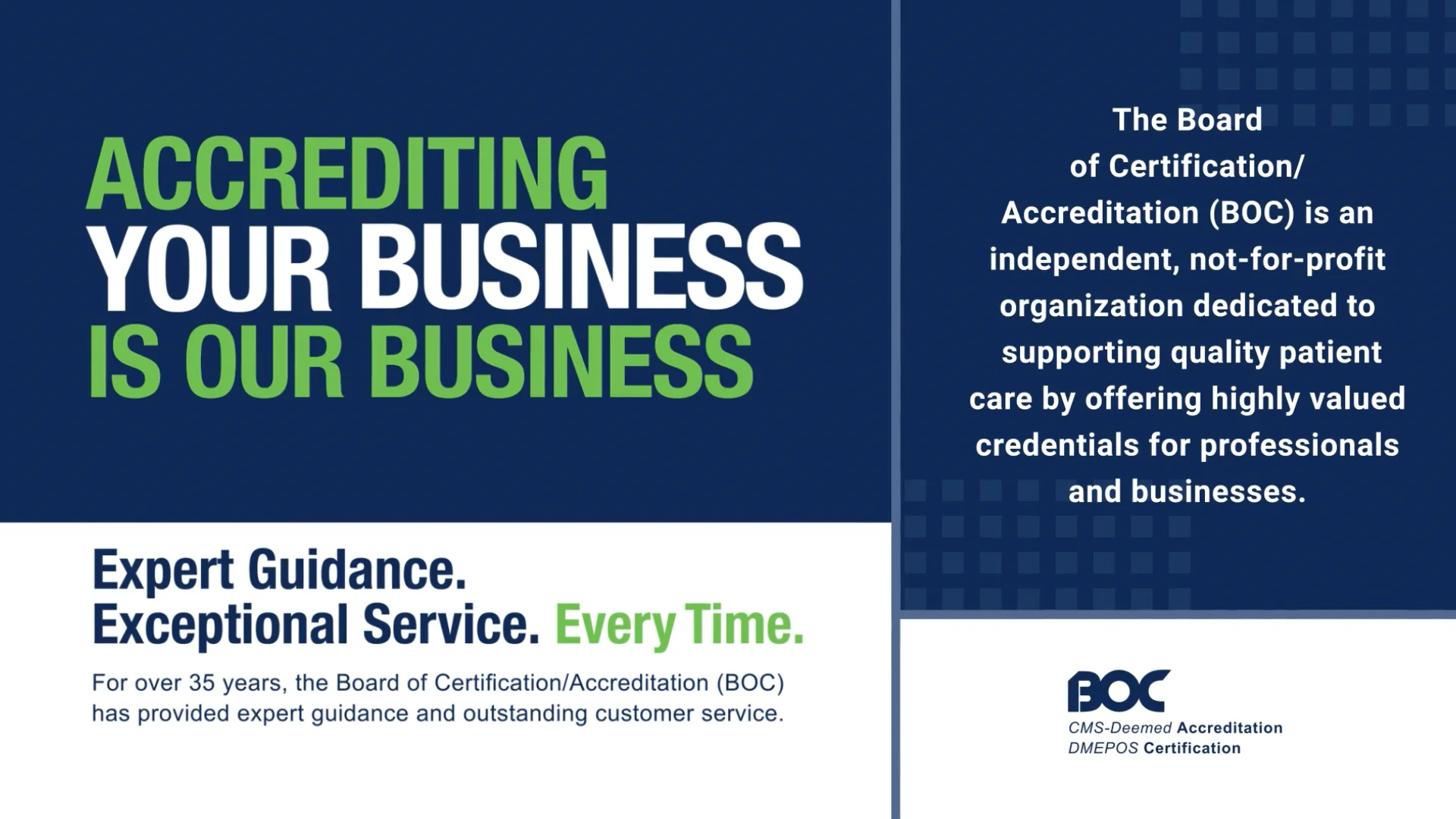 BOC | CMS-Deemed Accreditation, DMEPOS Certification | 20Ways Winter ...