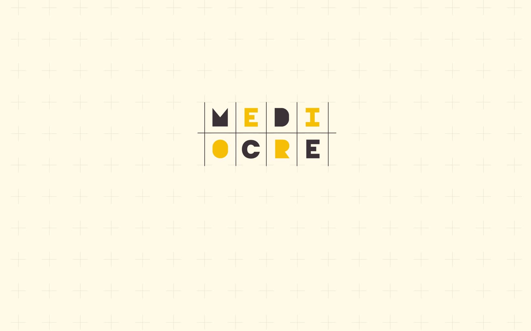Mediocre Logo Loop on Vimeo