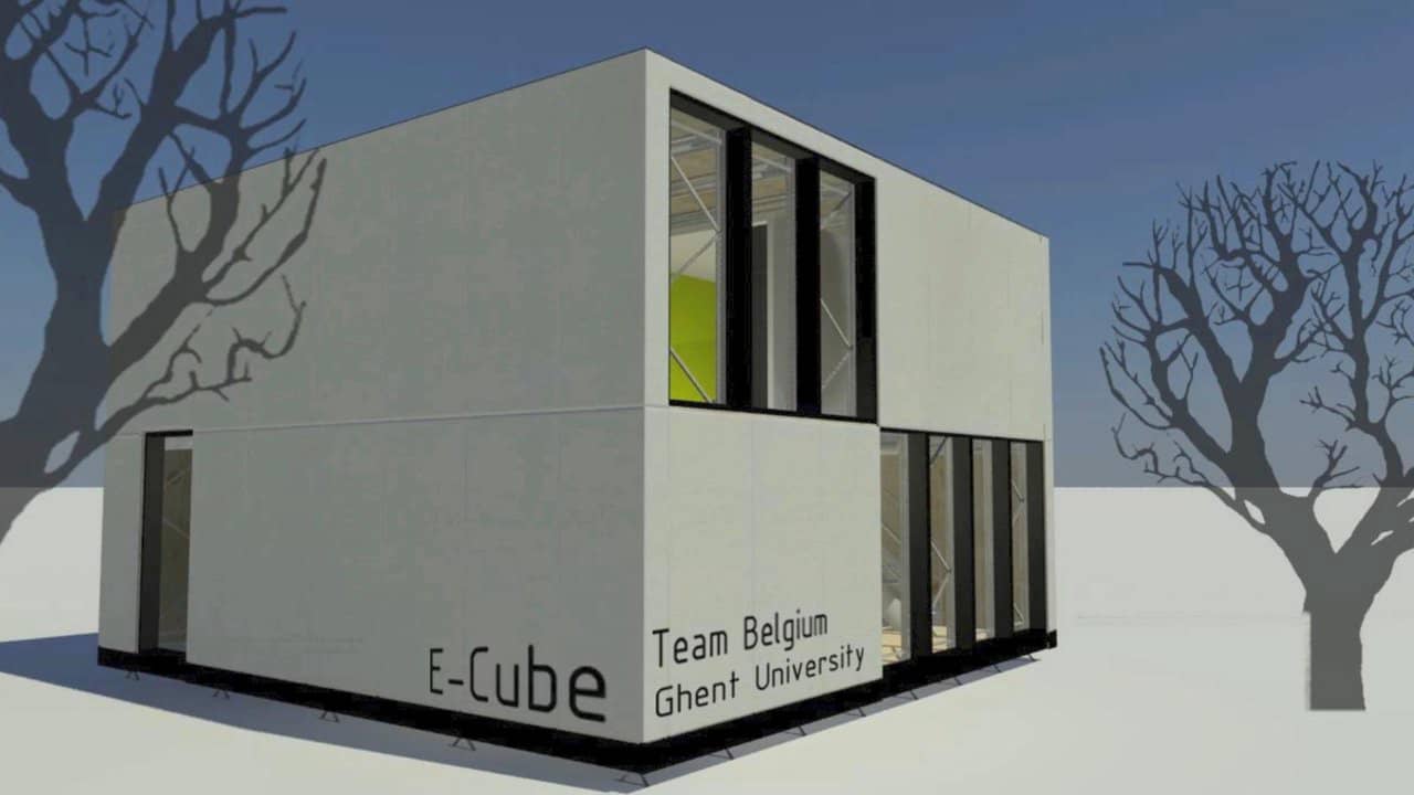 Animated Video Walkthrough E-Cube - Team Belgium Ghent University on Vimeo