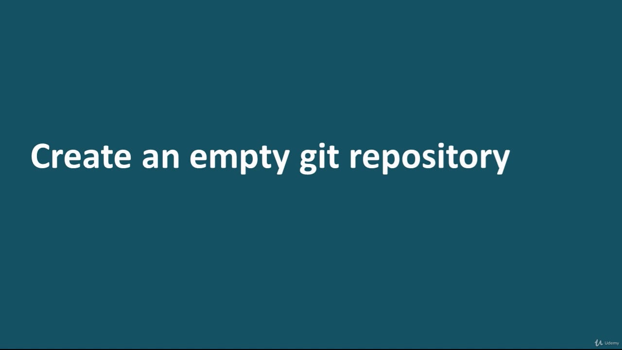 11 Initializing Empty Git Repository on Vimeo