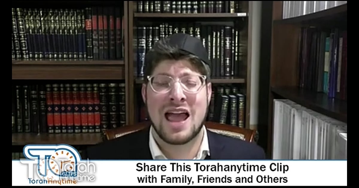 R' Meir Simcha Sperling | Living Inside