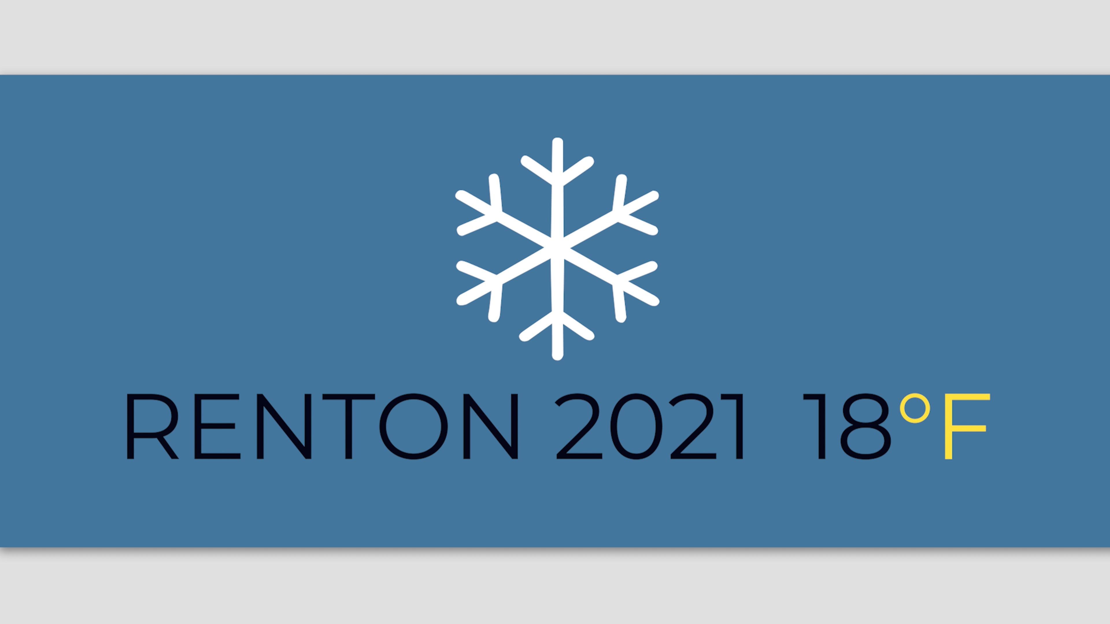 SNOW RENTON.mp4 on Vimeo