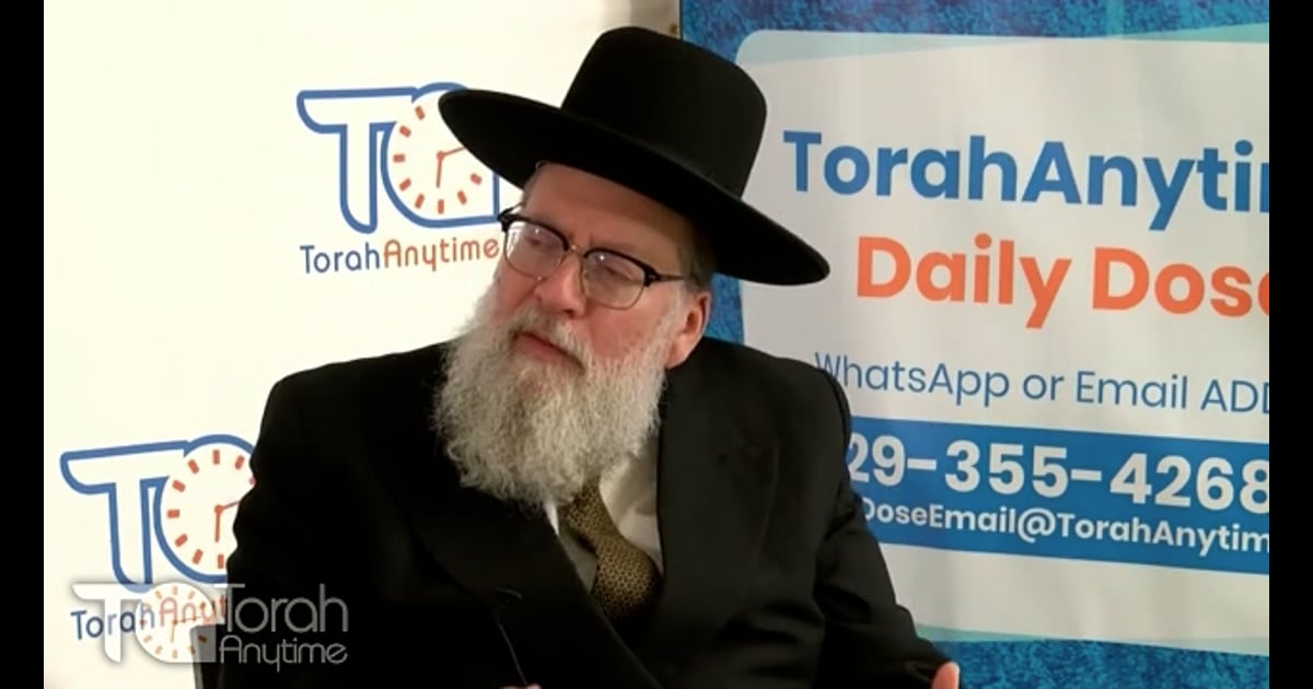 R' Moshe Tuvia Lieff | TorahAnytime 30 Hour Event
