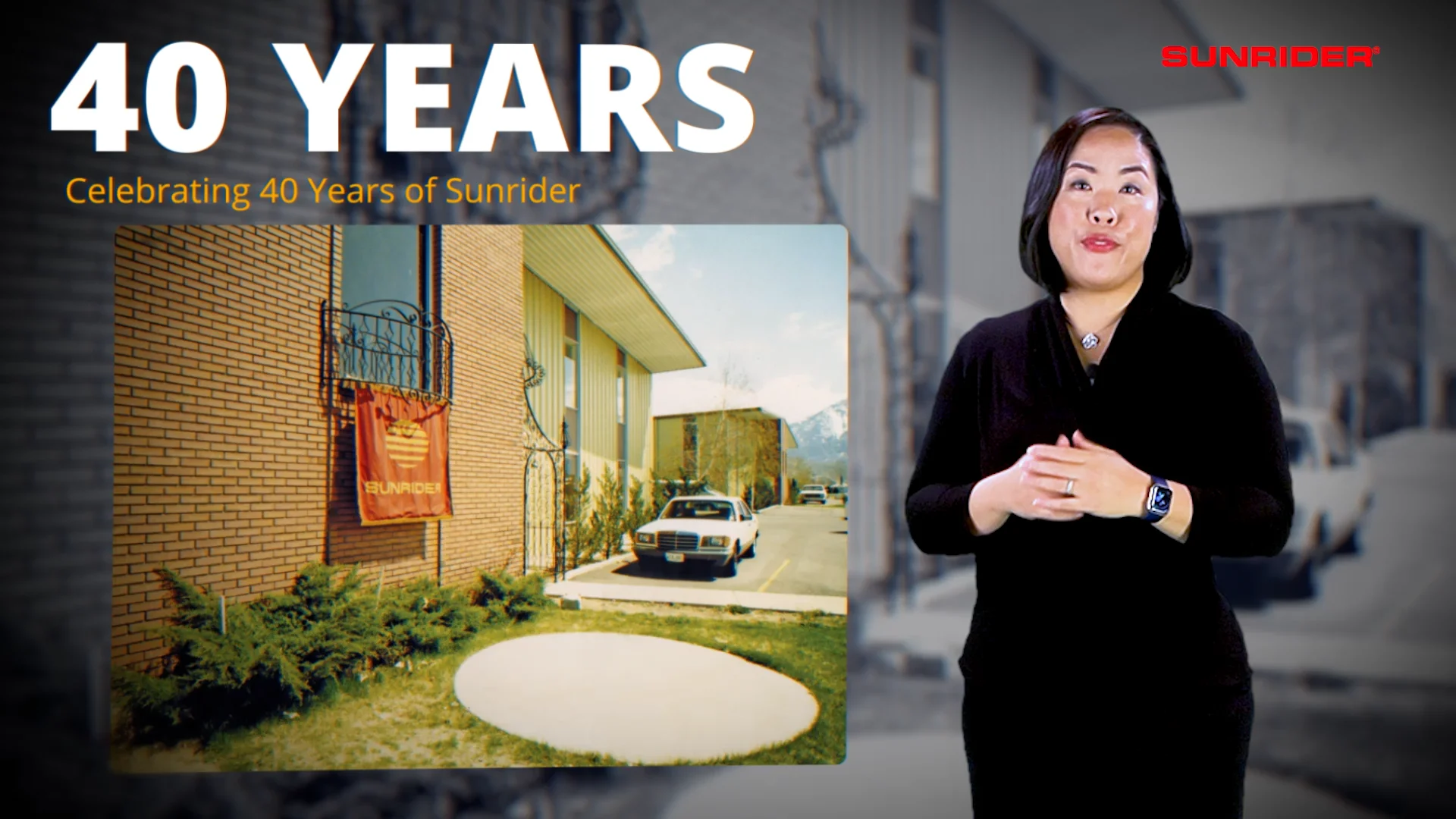 40th Year Anniversary Logo Message by CEO of Sunrider International ...