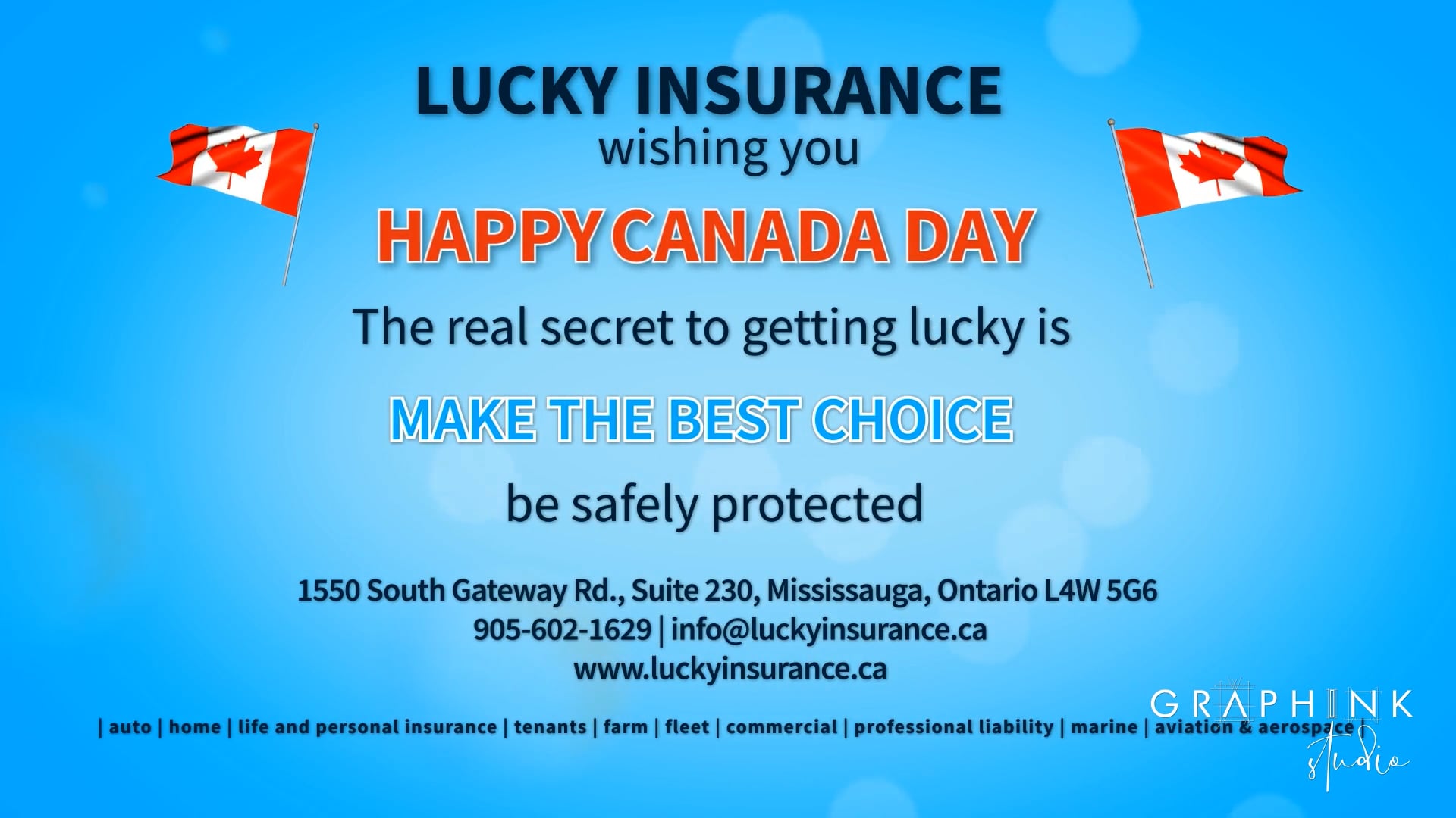 Lucky Insurance - Canada Day.m4v on Vimeo