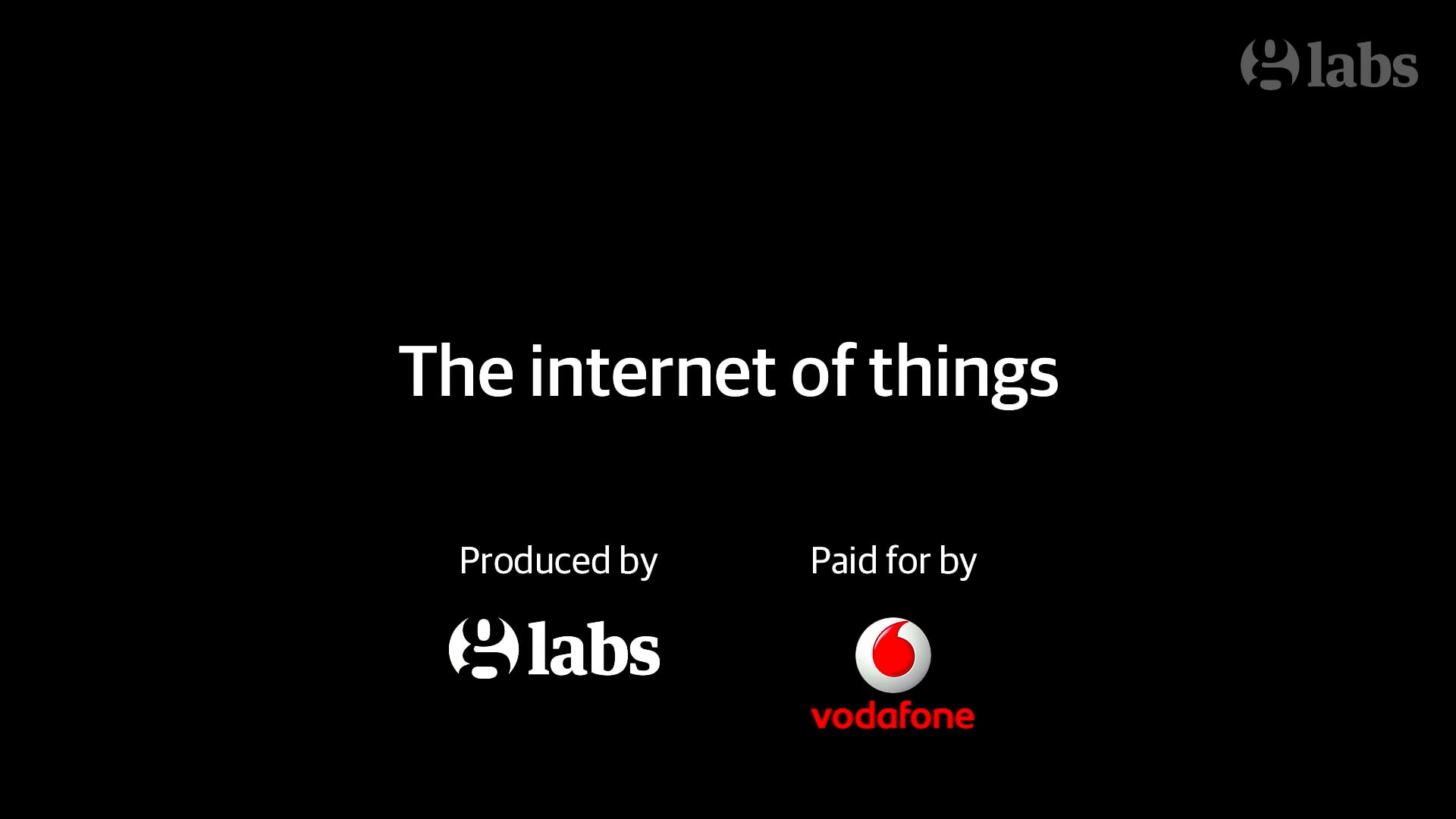 Vodafone - Internet of Things.mp4 on Vimeo