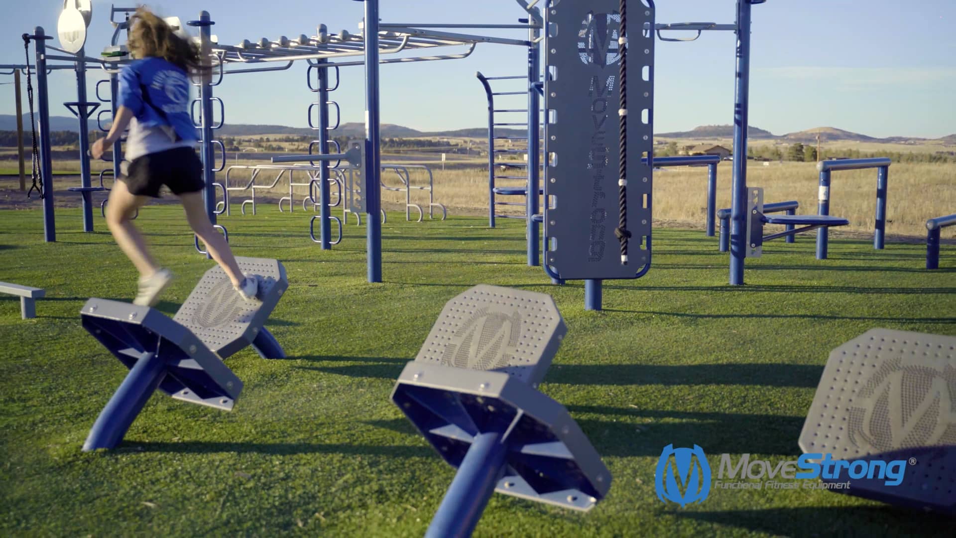 MoveStrong Outdoor Fitness Obstacle Course Quintuple Steps on Vimeo