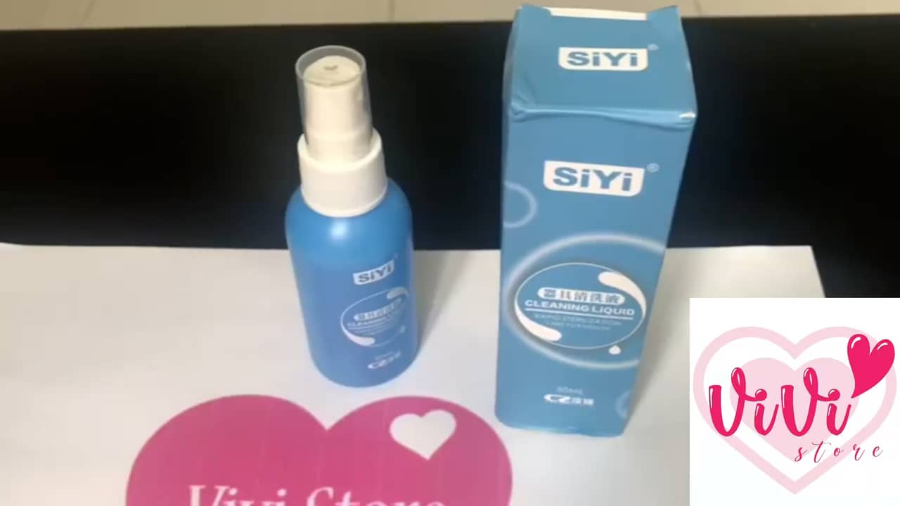 SIYI 50mL Antibacterial Sex Toy Disinfection Cleaner Liquid Sterilizer Spray Sex Toy Sanitizer ...