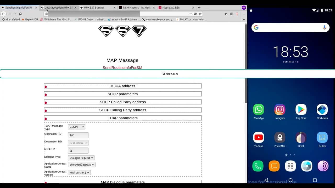 SS7 SMS Intercept – Whatsapp on Vimeo