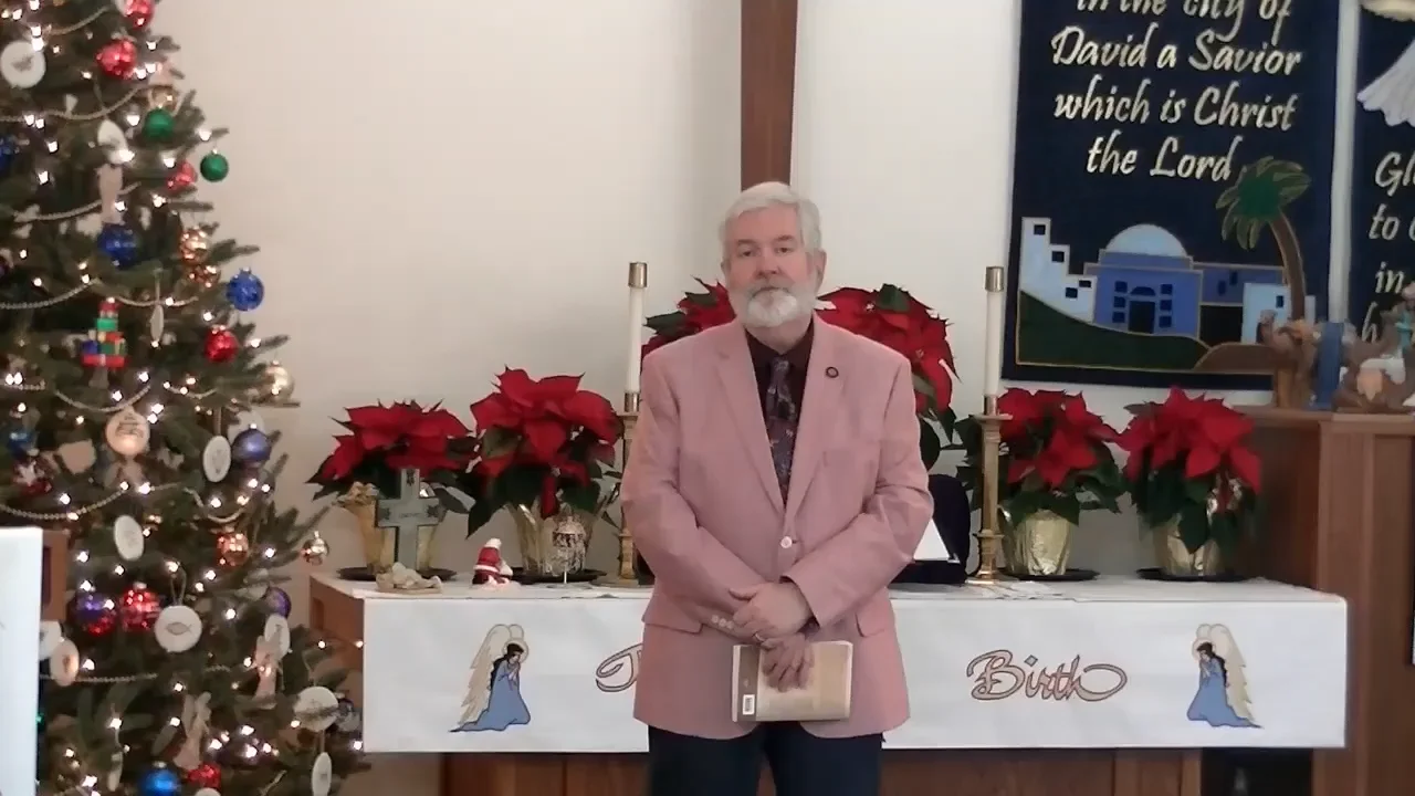 A Special New Year's mesage from Pastor Cahill on Vimeo