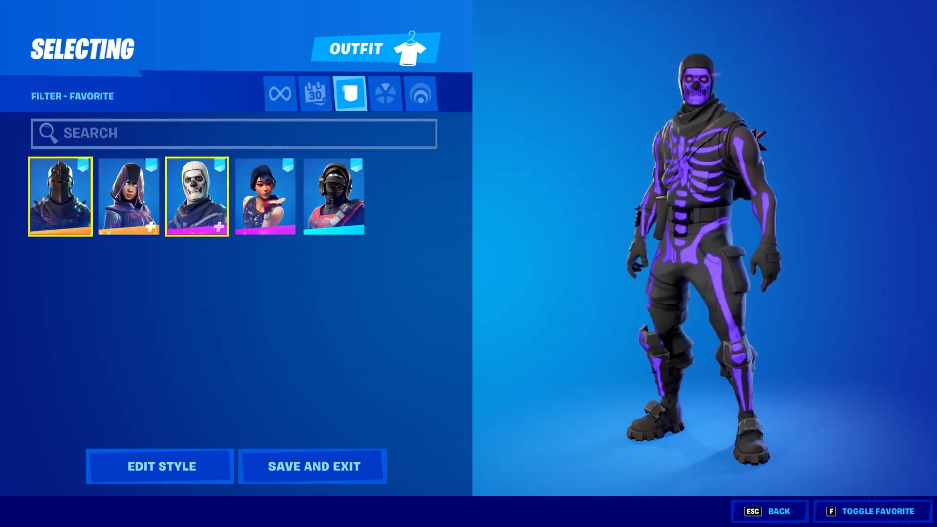 Free Fortnite Accounts 1115 vBucks PURPLE SKULL TROOPER + BLACK KNIGHT ...
