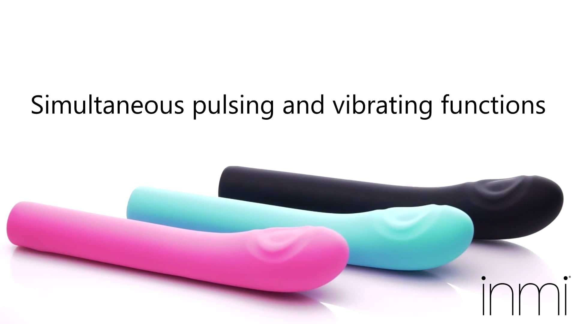 Inmi 5 Star 9x Pulsing Rechargeable Silicone G Spot Vibrator At Shevibe