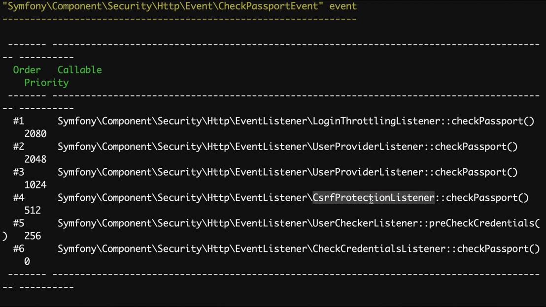 Security Events And Listeners Symfony 5 Security Authenticators Symfonycasts