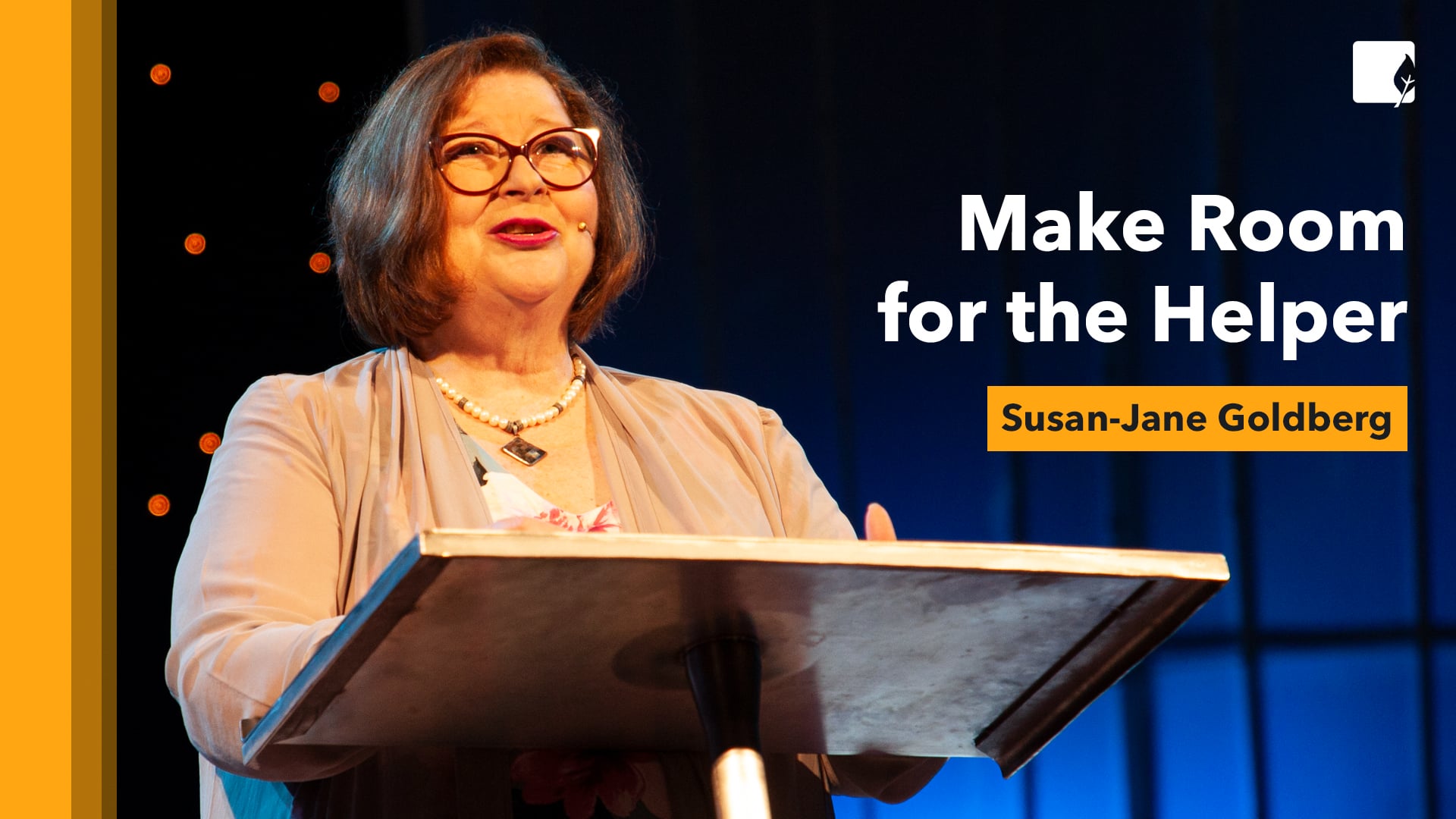 Make Room For The Helper by Ps Susan-Jane Goldberg on Vimeo