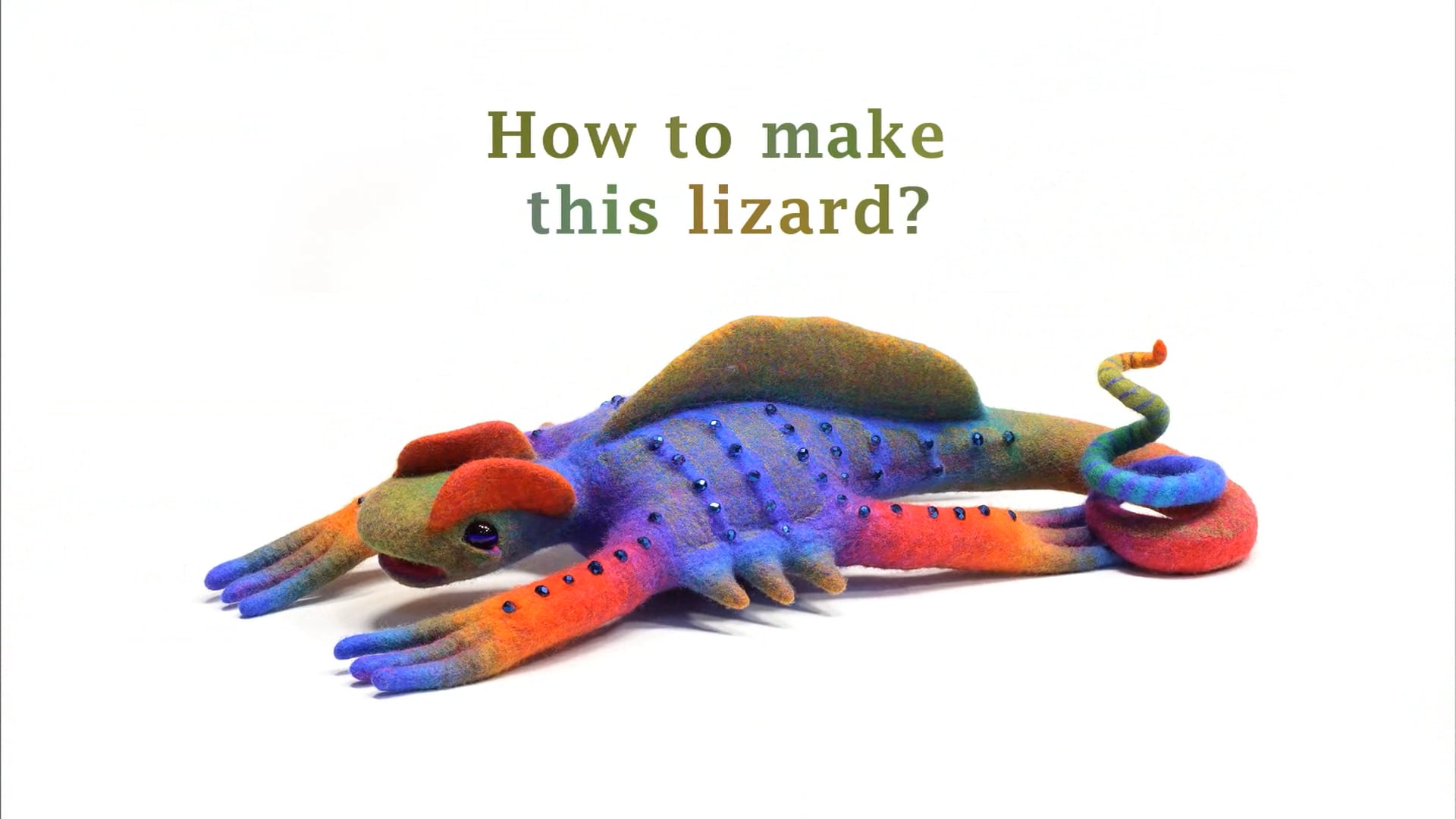 Watch How to make this lizard? Online | Vimeo On Demand on Vimeo