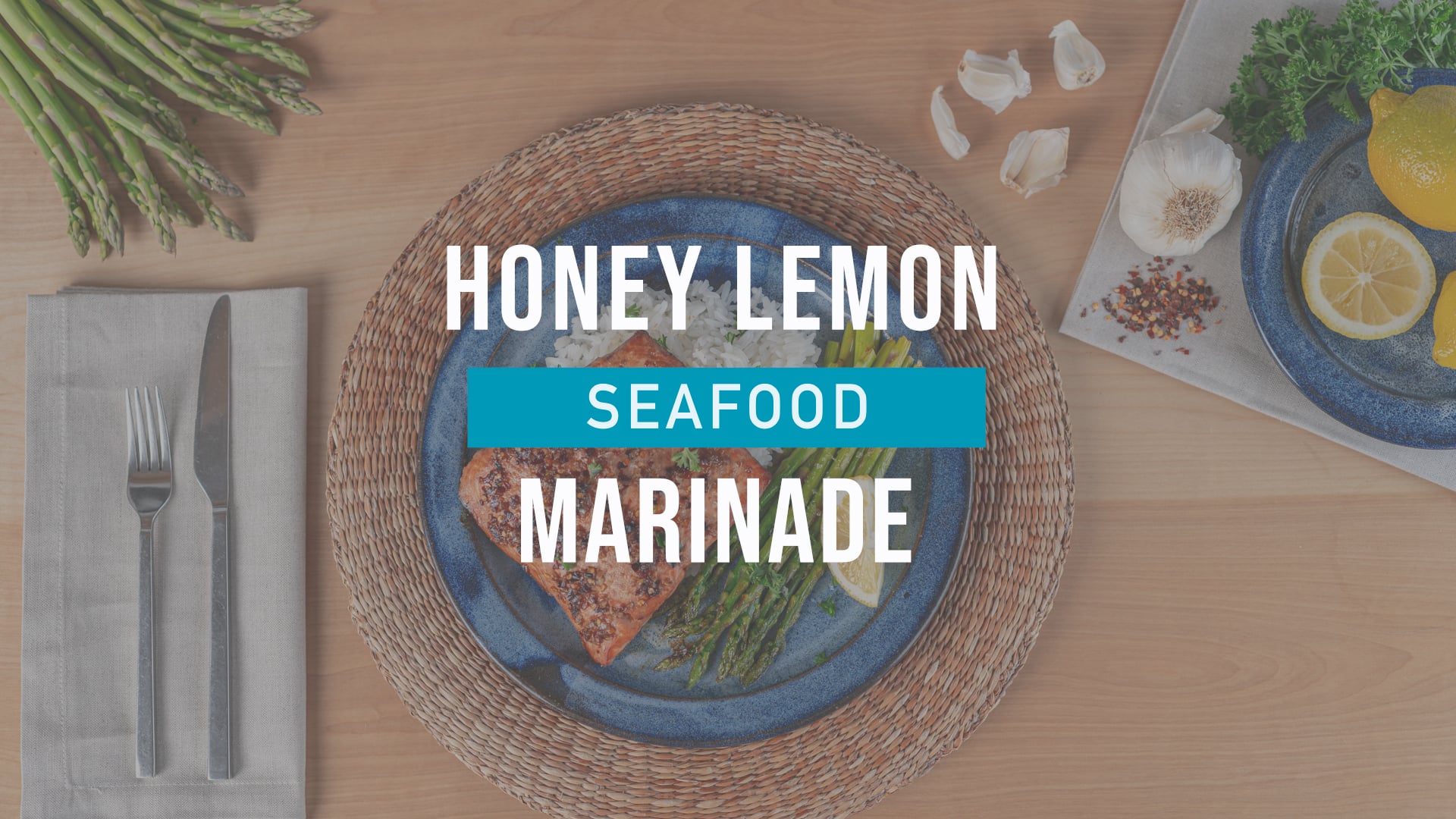 Sword Seafood - Minute Recipes - Marinade for Wild Caught Salmon on Vimeo