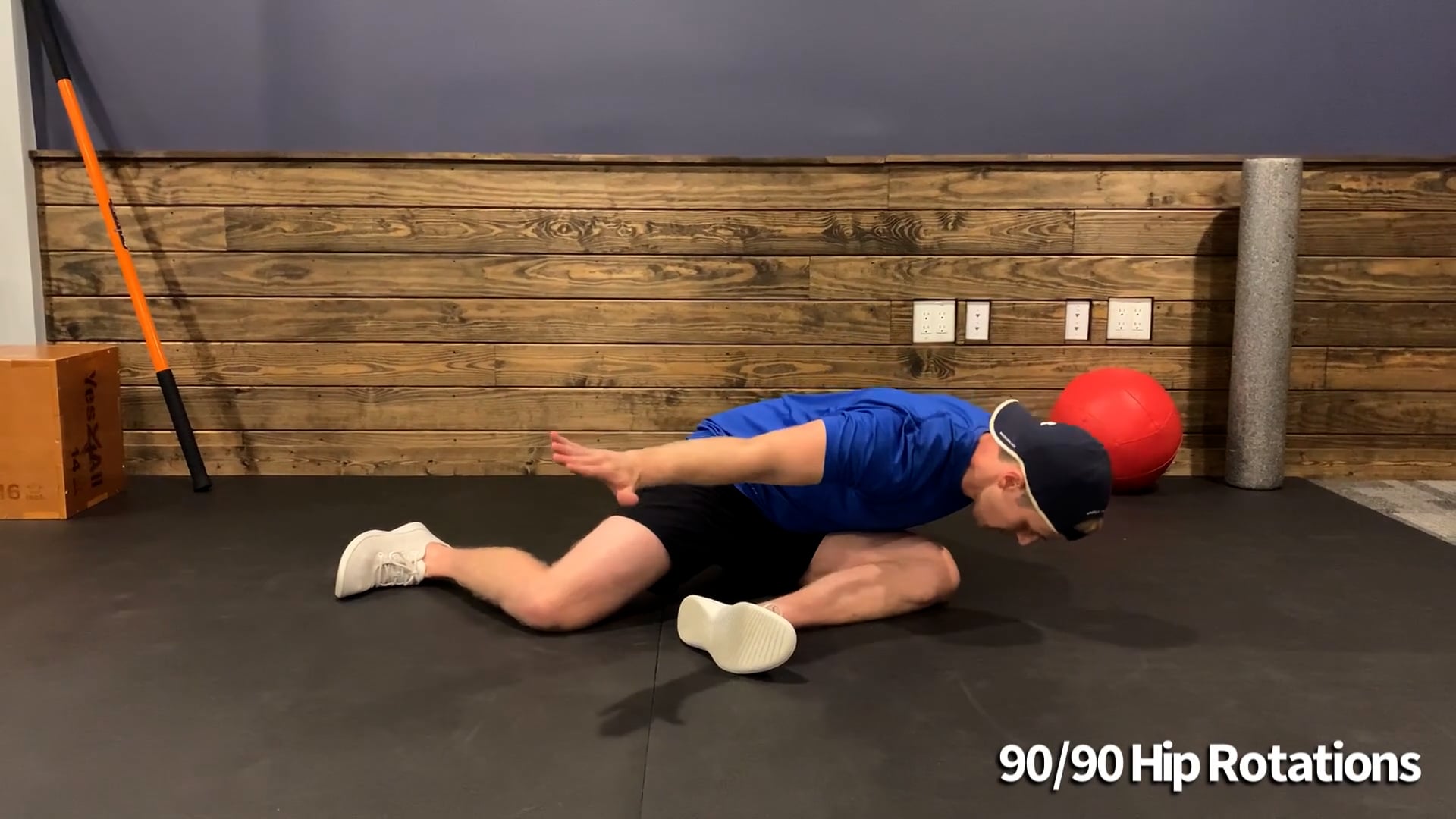90/90 Hip Rotations (No Assist) on Vimeo