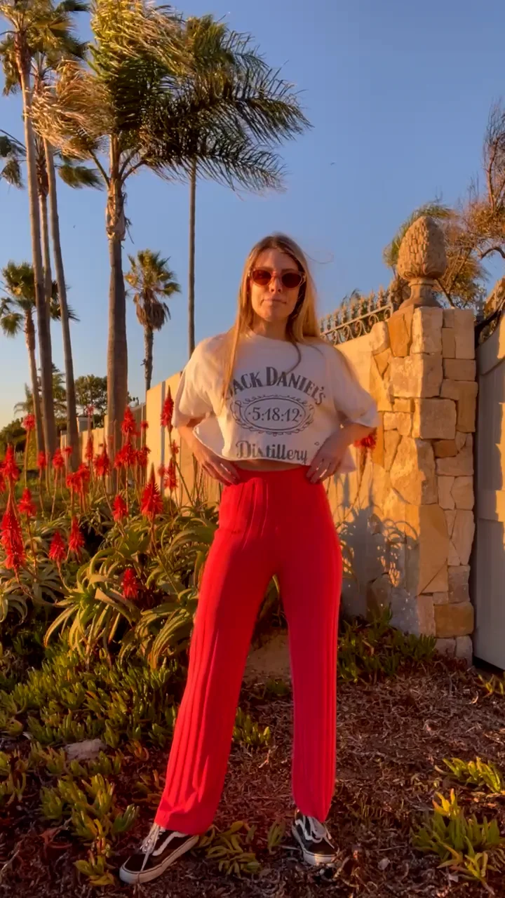 Dale Ribbed Knit Pant - Poppy Taylor Brady on Vimeo