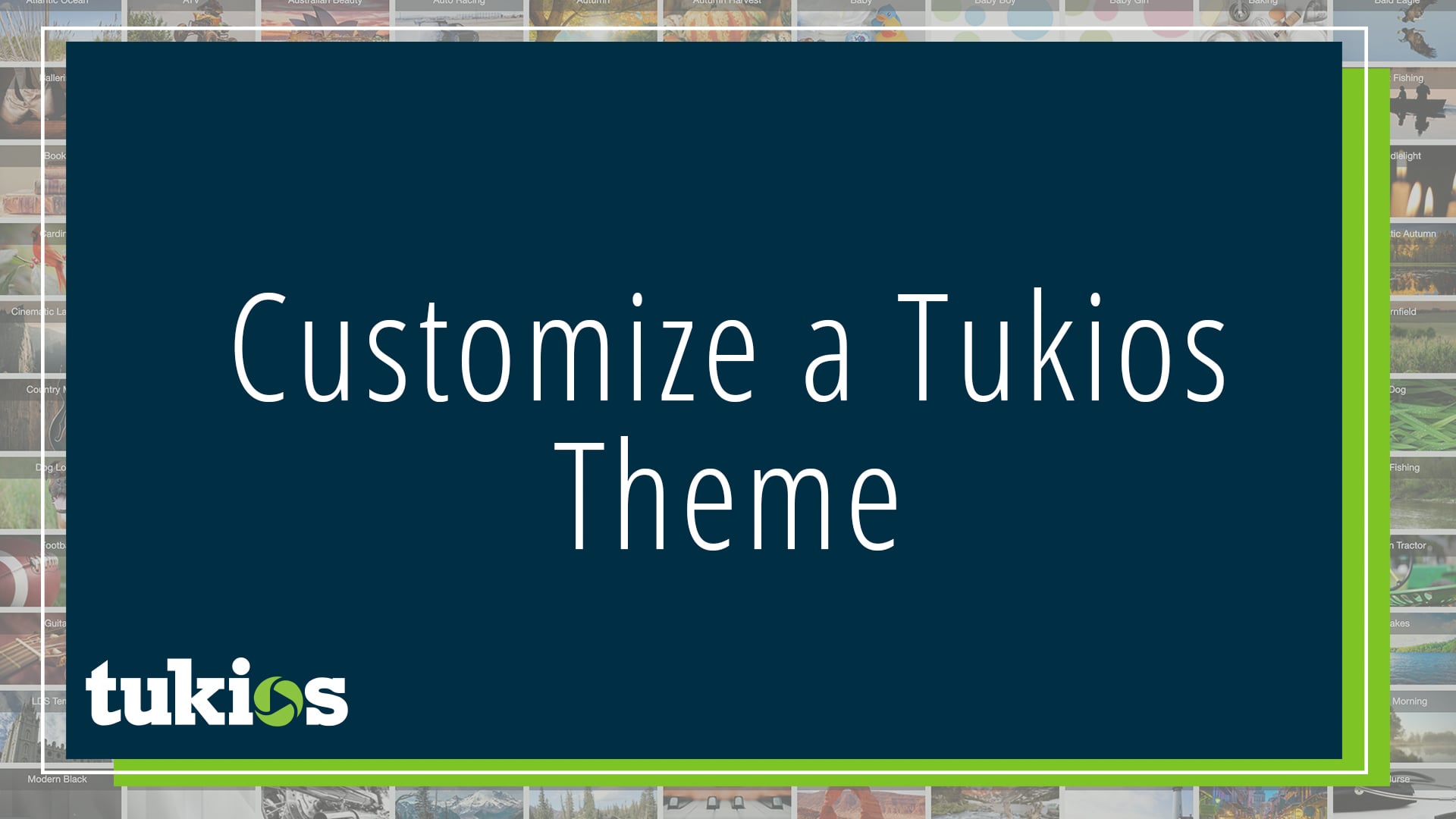 Customize a Tukios Theme on Vimeo