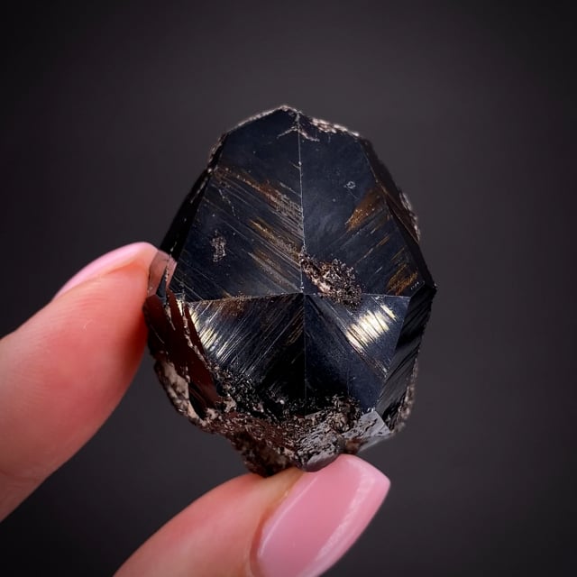 Spessartine Garnet (large for Utah) - SM22-22 - Thomas Range - USA ...
