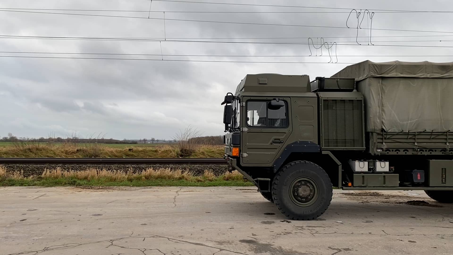 MAN HX18.330 SVT 4X4 Flat Bed Truck VRN HK79AB- Dormagen Feb 22 on Vimeo