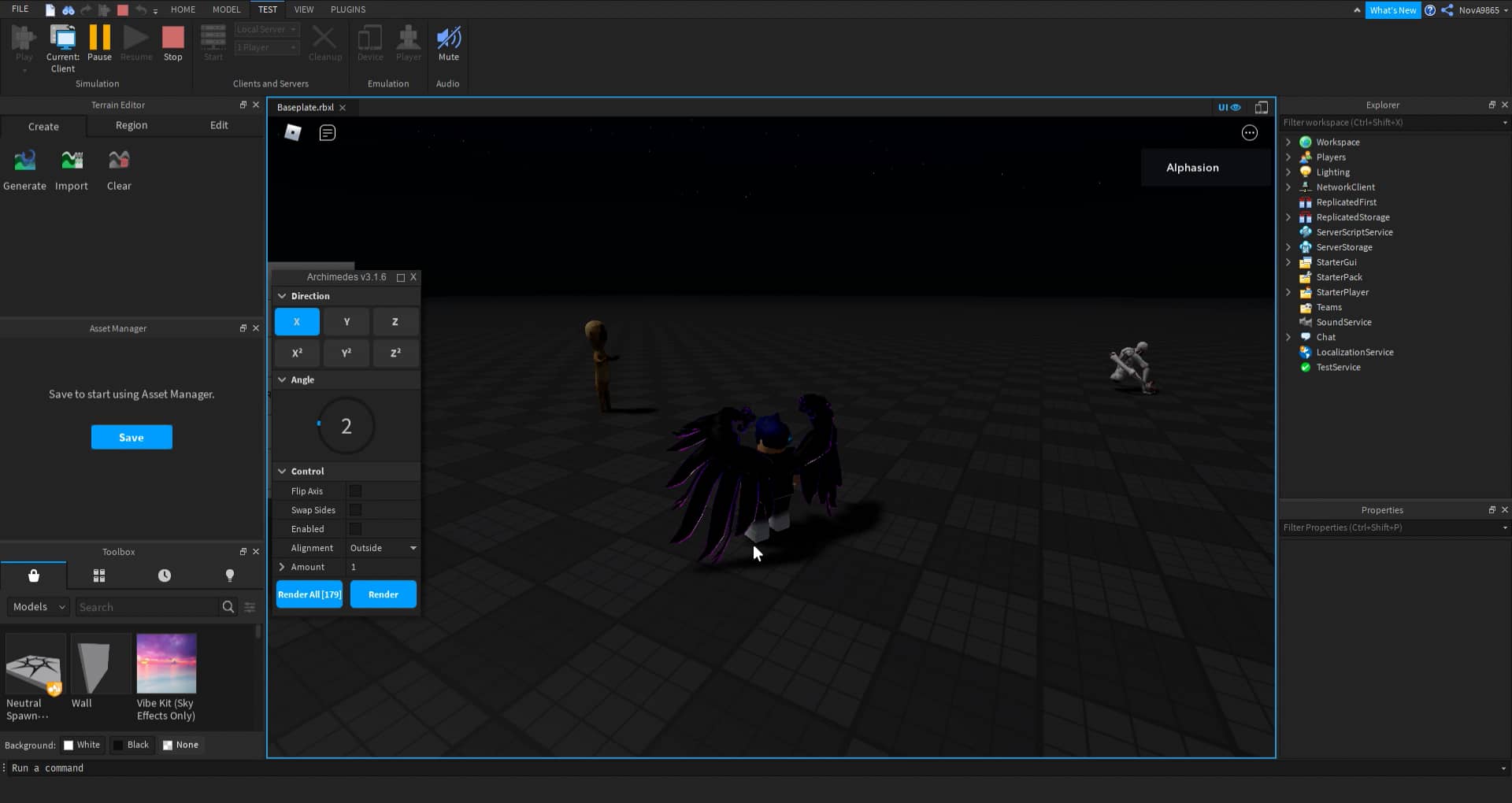 C__Users_akywo_OneDrive_Pulpit_Baseplate.rbxl - Roblox Studio 2022-01 ...