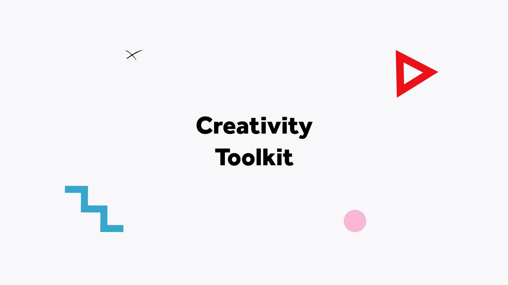Introducing the Creativity Toolkit on Vimeo