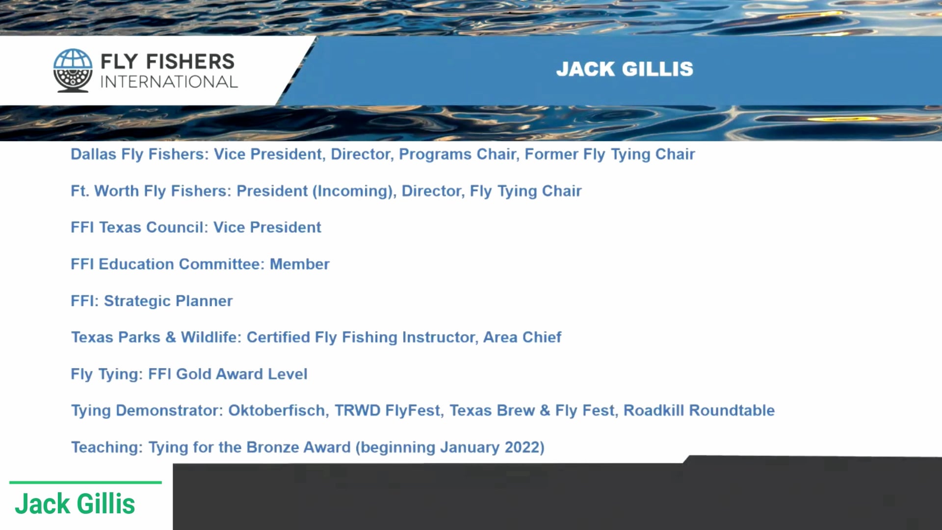 Fly fishing Lesson - edited1.mp4 on Vimeo