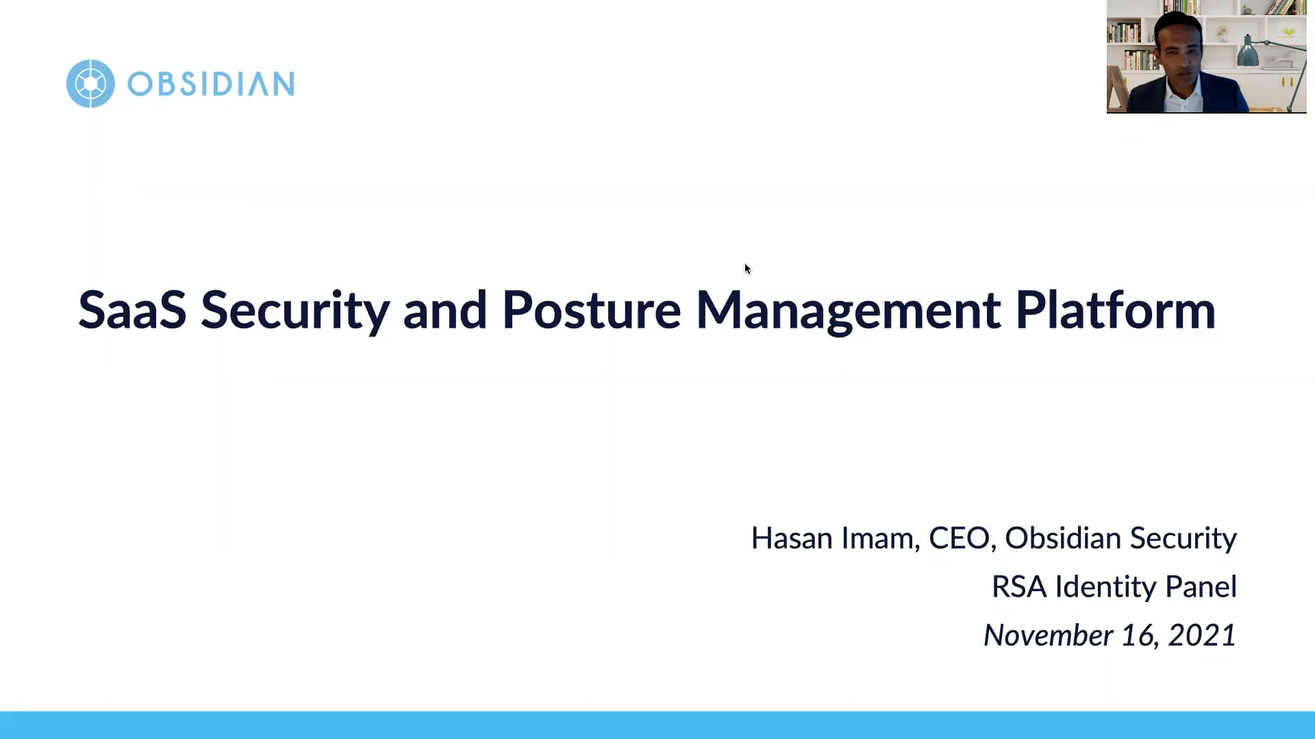 Obsidian SaaS Security Overview on Vimeo