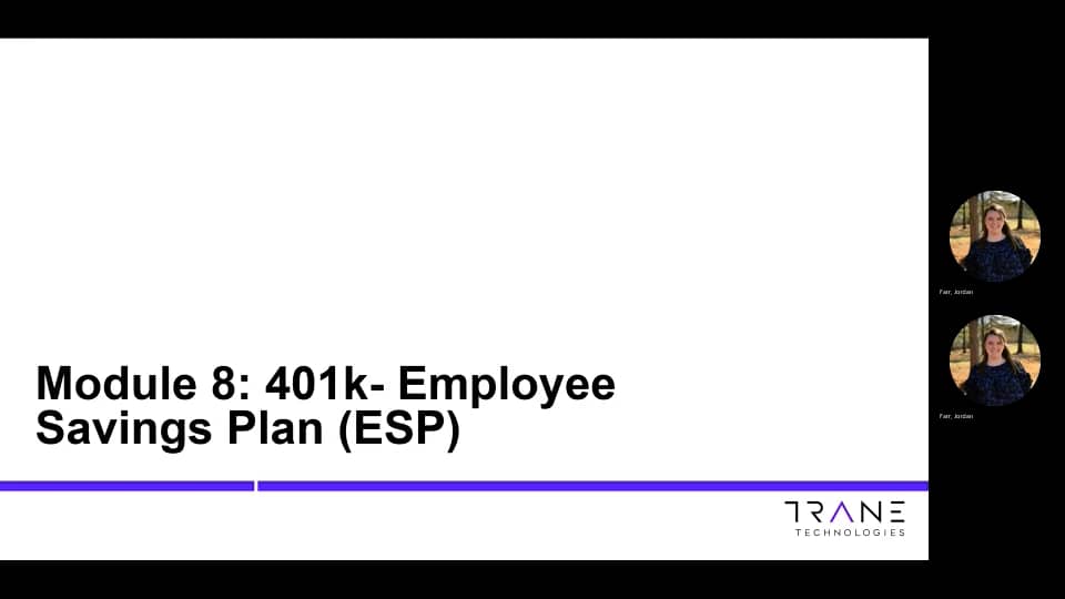 module-8-401k-employee-savings-plan-esp-on-vimeo