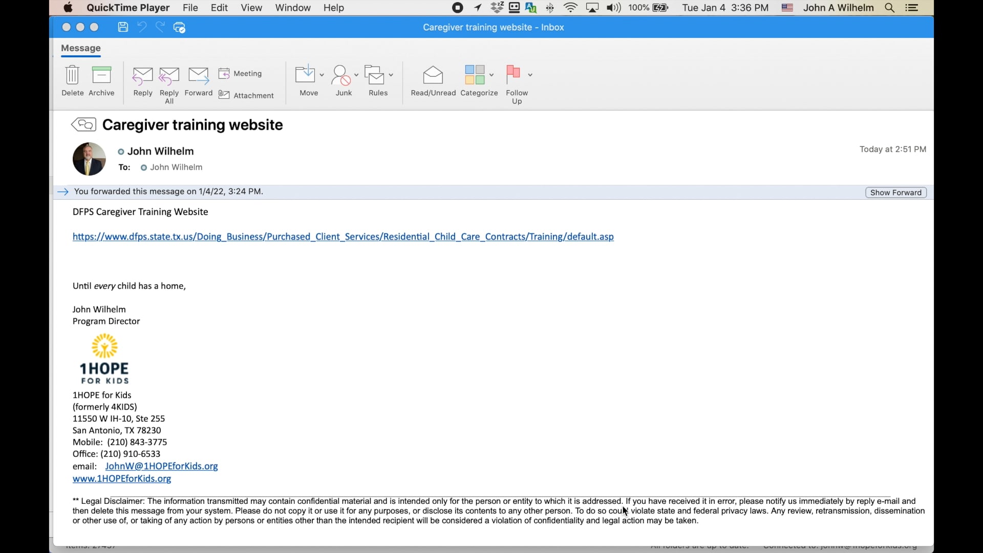 1HOPE DFPS Website Training on Vimeo