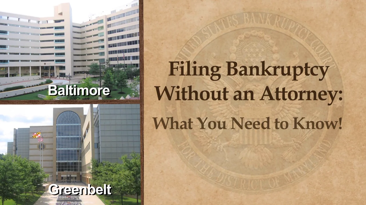Filing Bankruptcy Without an Attorney: What You Need to Know!