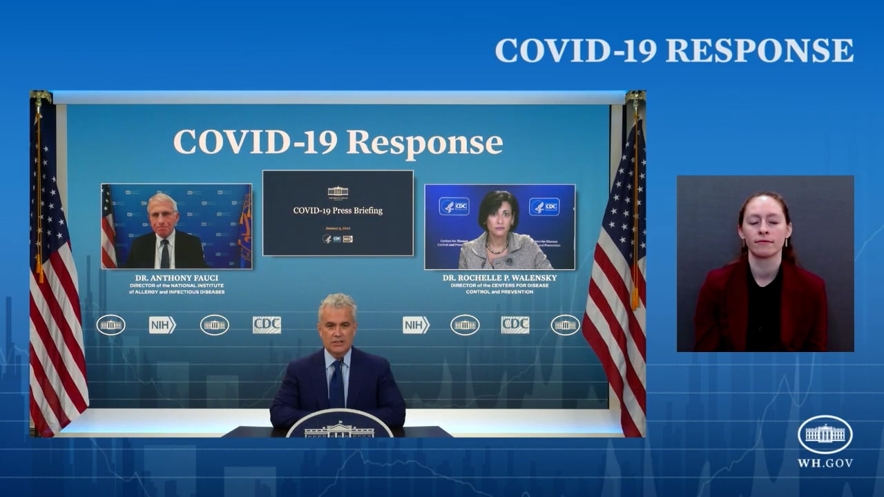Press Conference: White House COVID-19 Response Team Holds a Briefing ...