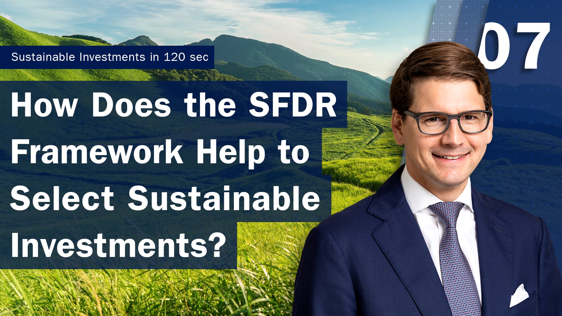 How Does the SFDR Framework Help to Select Sustainable Investments? on ...