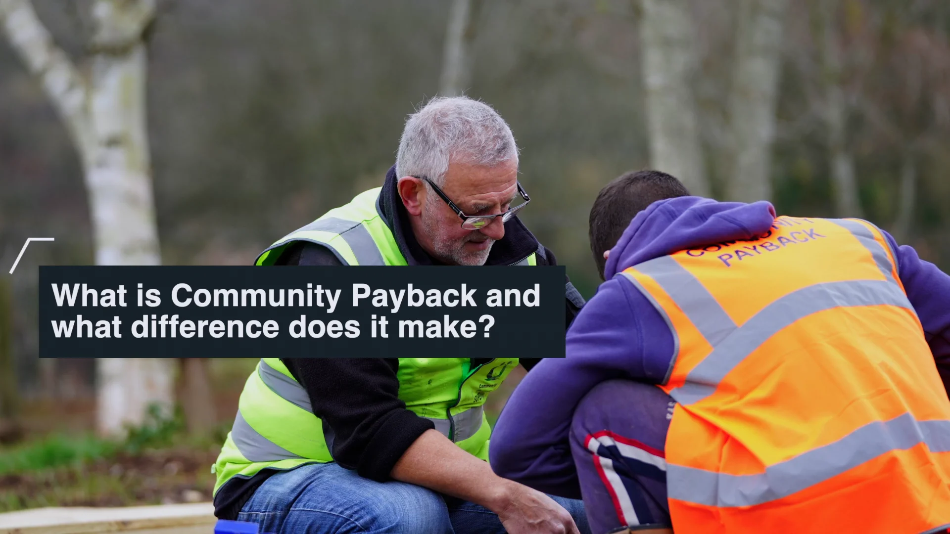 What is Community Payback?