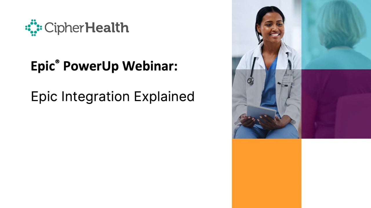 CipherHealth: Epic Integration Explained on Vimeo